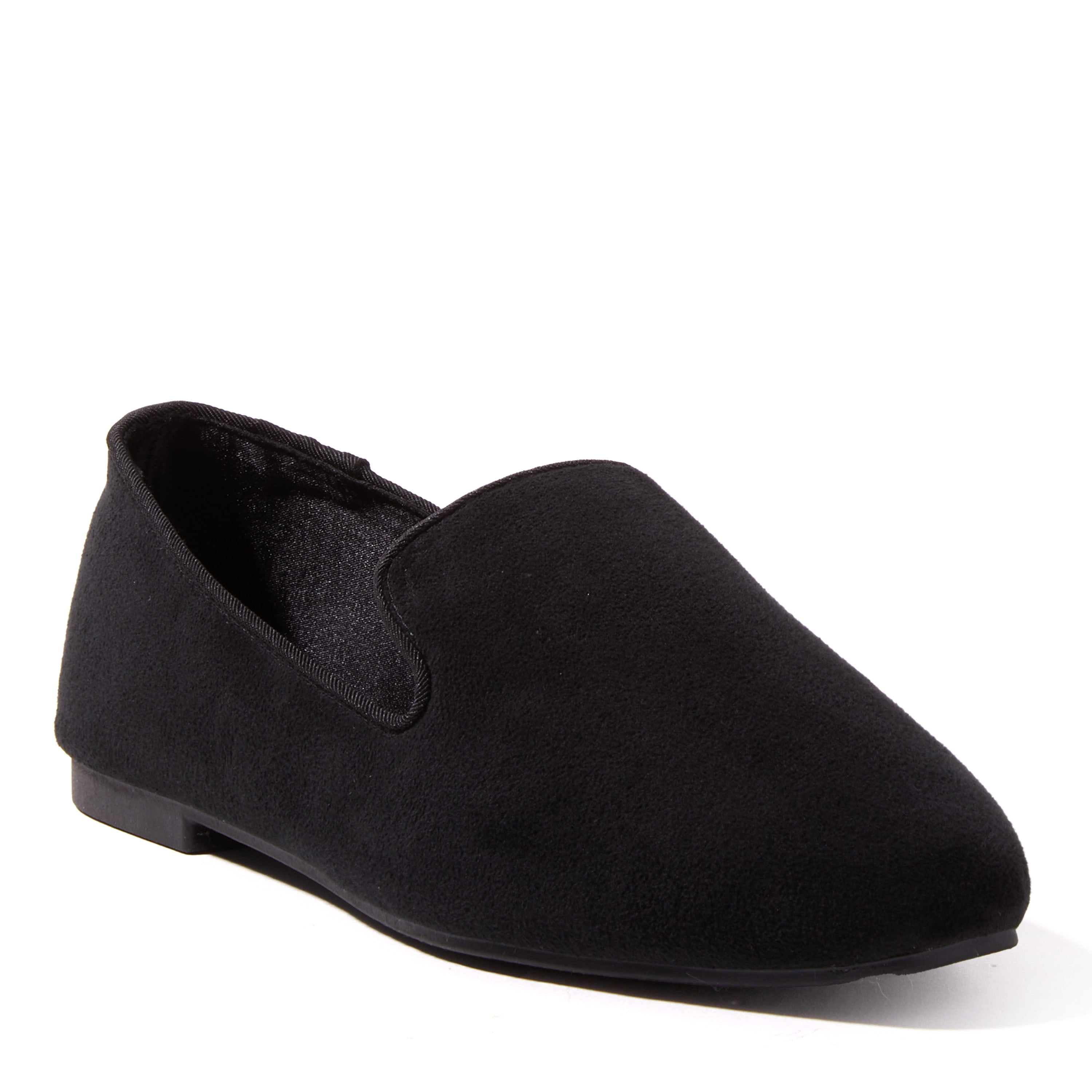 EZ Feet by Dearfoams Mixed Material Loafer Slipper - Walmart.com