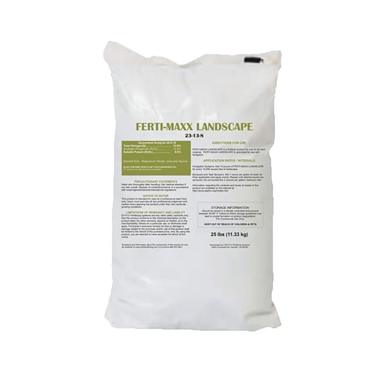 EZ-Flo FERTI-MAXX 25 lbs. 23N-13P-8K Fertilizer | FERTI-MAXX-LANDSCAPE ...