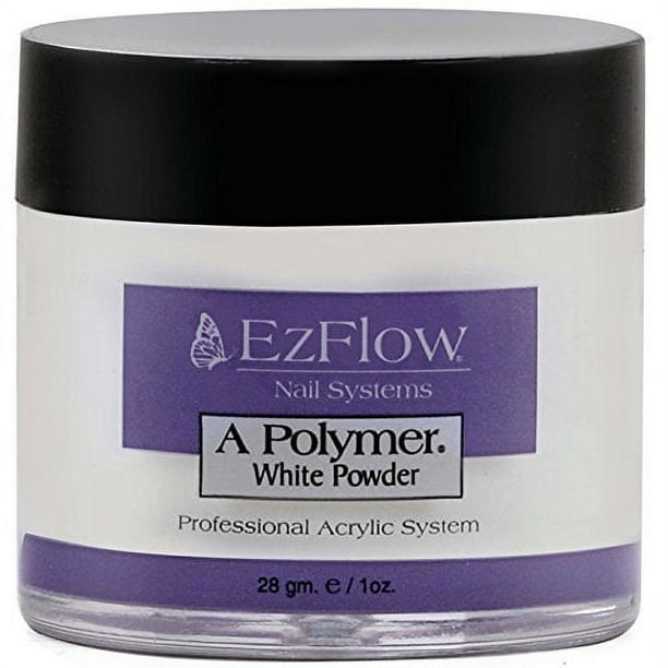 EZ Flow A Polymer False Nails, White, 0.75 Ounce - Walmart Business ...