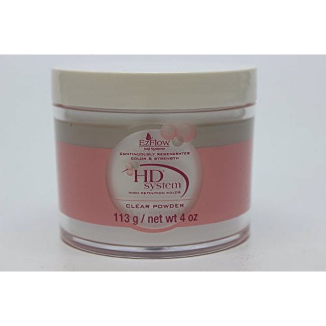 ez flow high definition powder false nails, clear, 4 ounce - Walmart ...