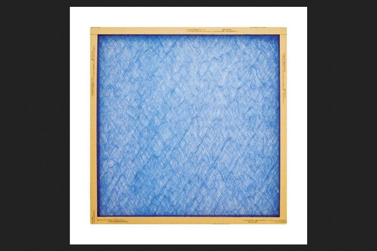 EZ Flow II 30 in. H x 18 in. W x 1 in. D Spun Fiberglass 4 MERV Air ...