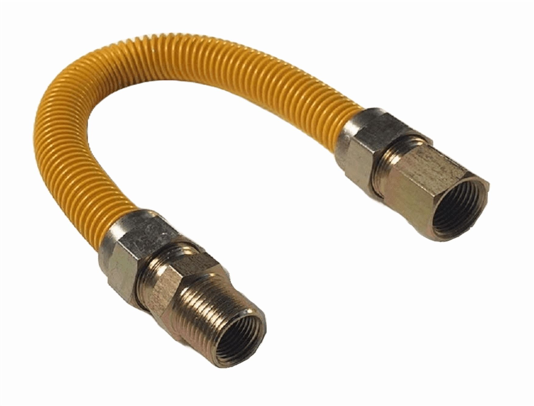 EZ-Fluid 36" Tankless Water Heater Full Port Gas Flexible Line,Yellow ...