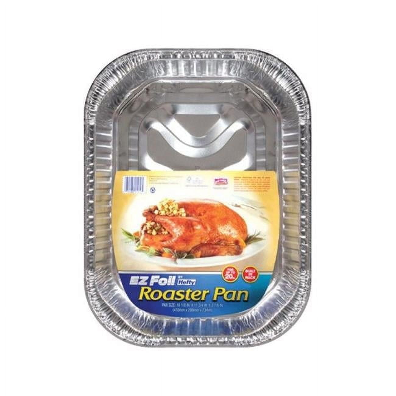 EZ Foil Rack 'N' Roast Rectangle Roaster Pan Z01919 Pack of 12 ...
