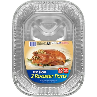 Hefty Ez Foil Roaster Pan With Lid - Walmart.com