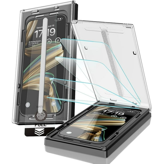 EZ-GLAZ-4 Pack for iPhone 16 Pro Screen Protector[6.3"] 9H+ Hardness ...
