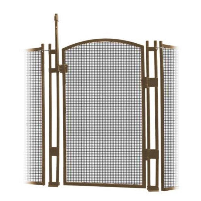 EZ-GUARD Safety Gate - DIY In Ground Pool Fence * Self-Closing * Self ...