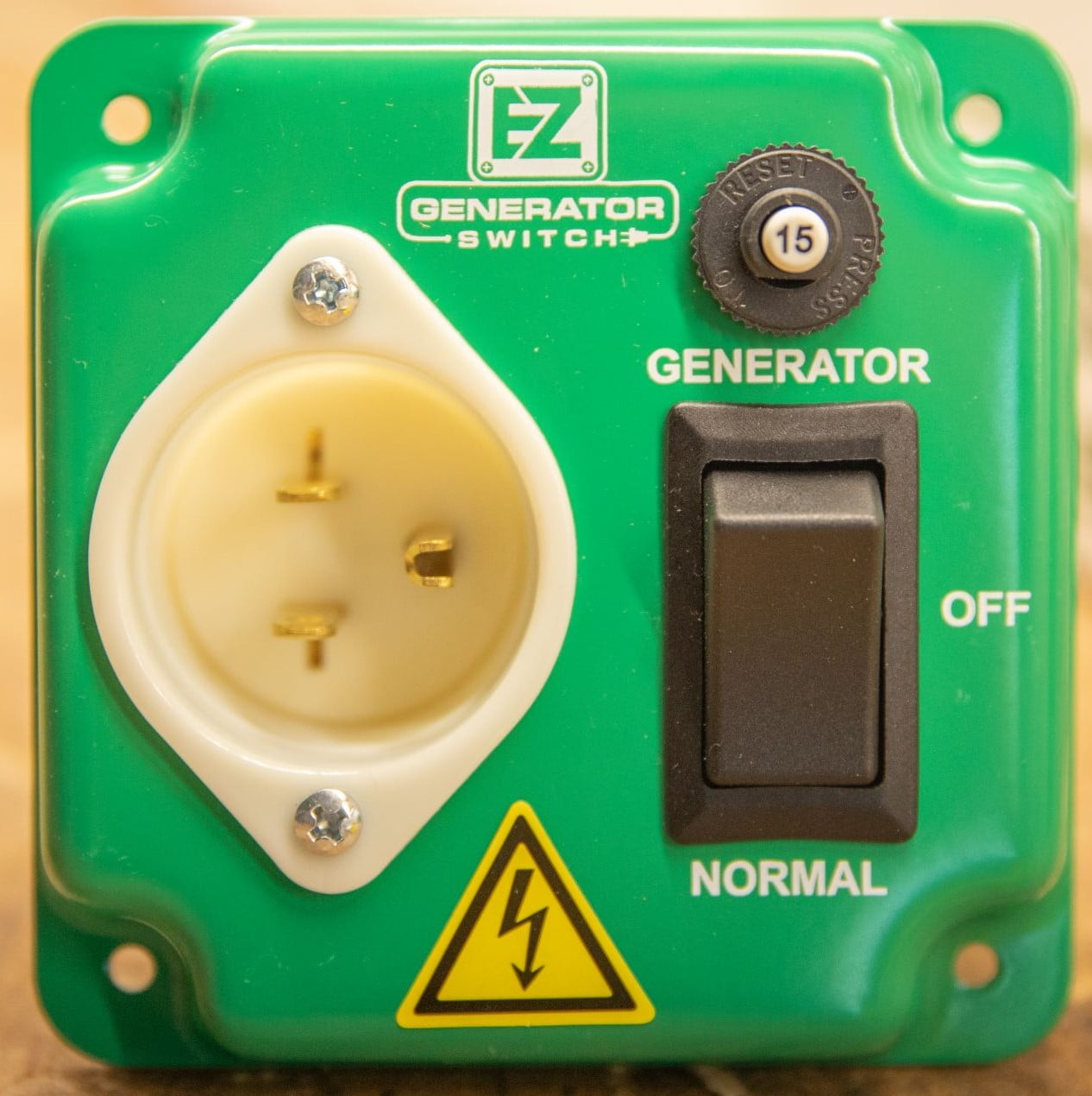 EZ GENERATOR SWITCH - UL/CSA Approved Manual Transfer Switch, Single ...