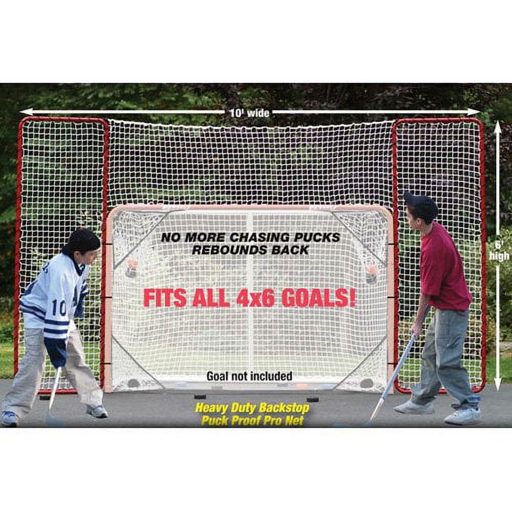EZ Goal 10 x 6 ft. Hockey Backstop - Walmart.com