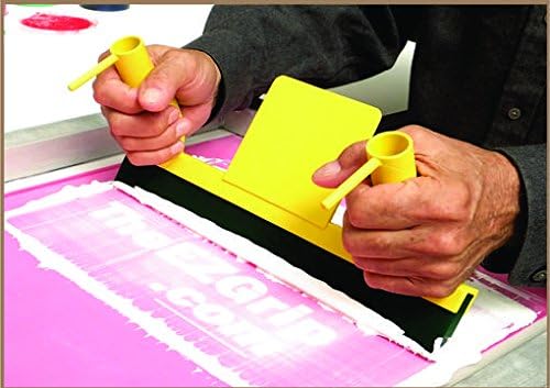EZ Grip Squeegee for Screen Printing (with 70 Durometer Rubber ...