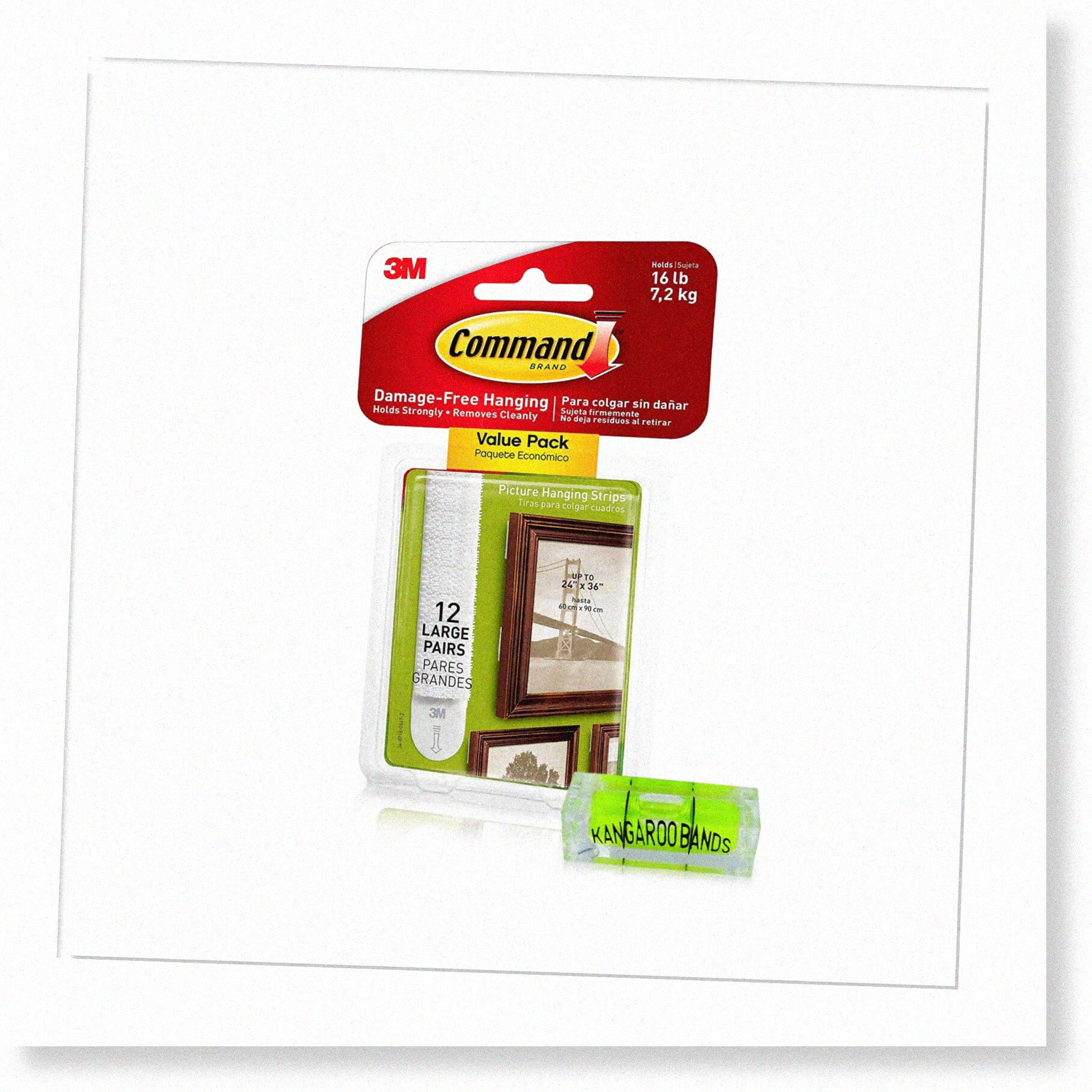 EZ Hang Picture Perfect Kit - Hang Frames, Photos, Posters with No Nail ...