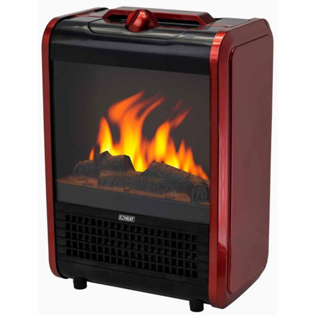 EZ Heat Portable Fireplace Fan Heater - Walmart.com