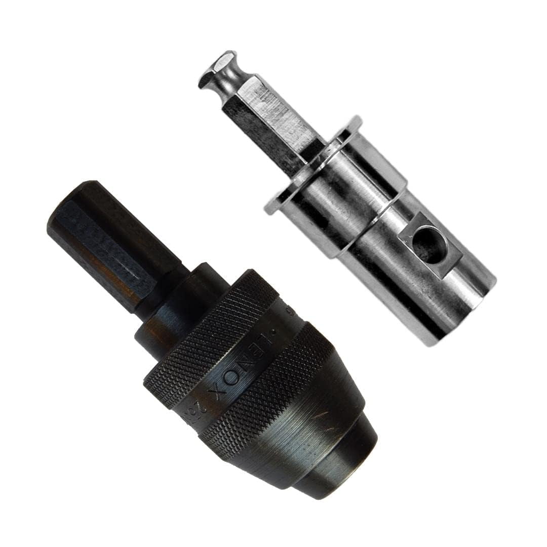 EZ Ice Auger Drill Adapter - Pistol Bit/K-Drill/Lite-Flite - Electric ...