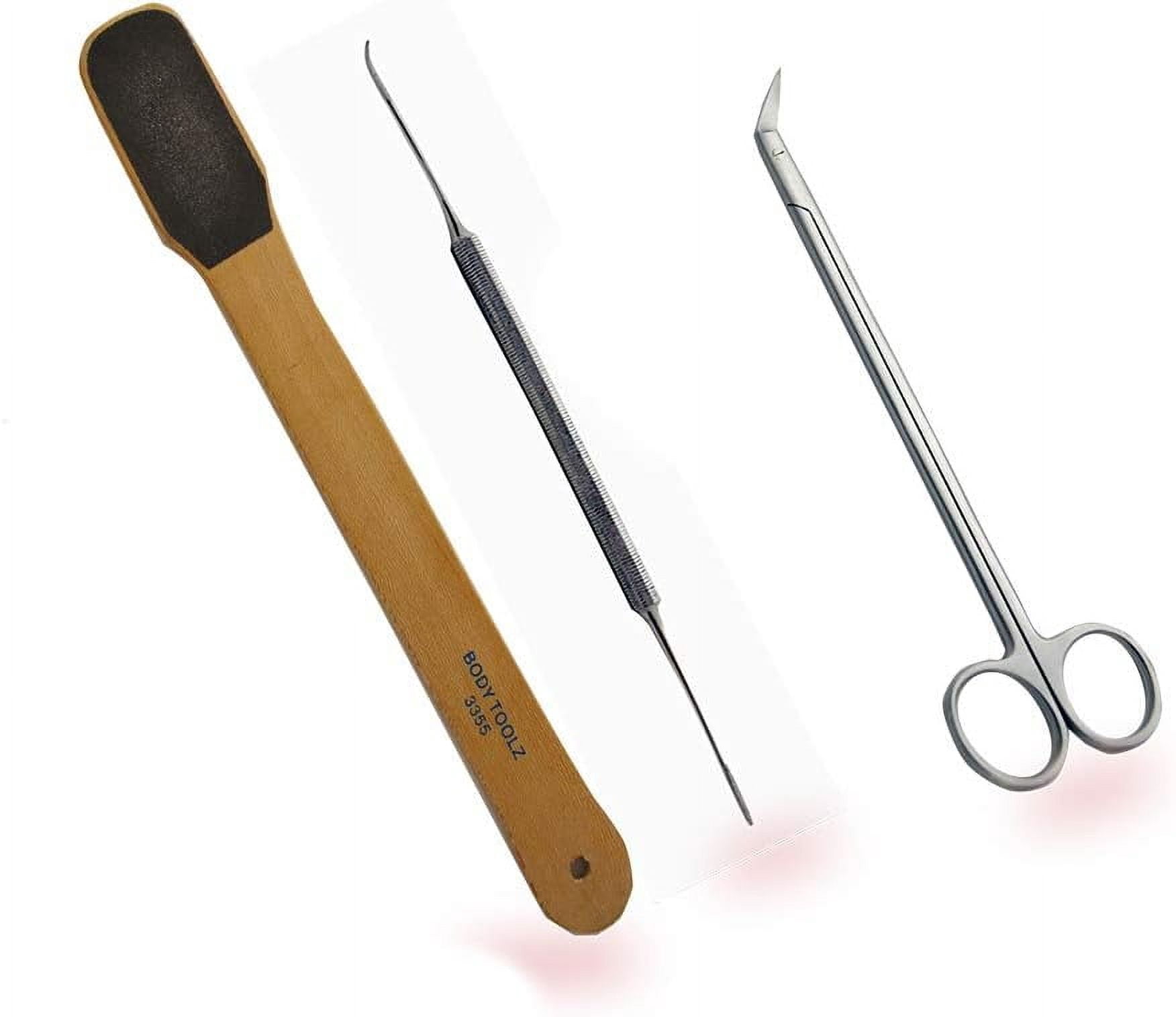 EZ , Ingrown Toenail File Long Handle Toenail Scissor l - Walmart.com