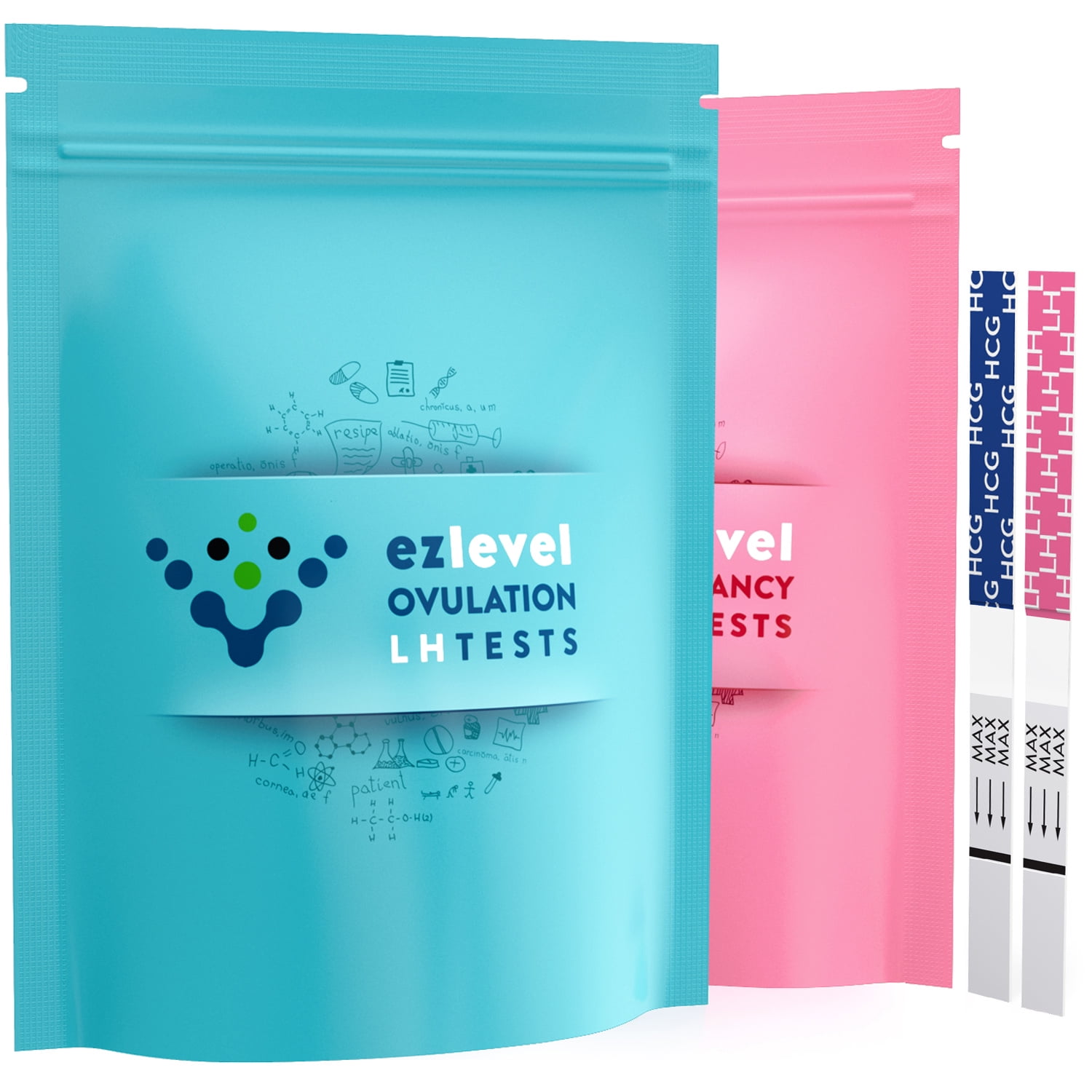 EZ Level 100 Ovulation and 20 Pregnancy Test Strips - Walmart.com