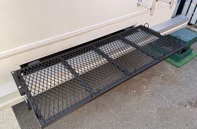 EZ Lite Campers RV Bumper Storage Rack Heavy Duty Steel with Rugged ...