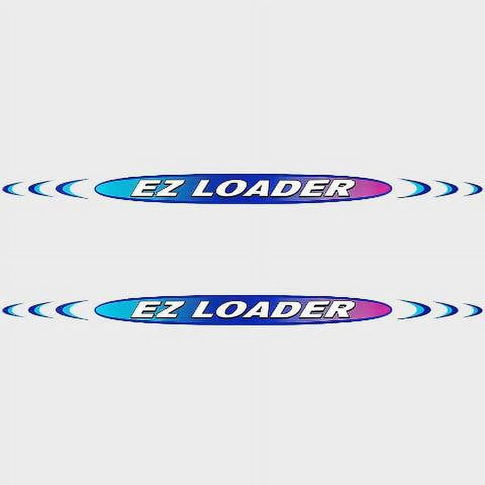 EZ Loader Boat Trailer Graphic Decal | 53 1/4 Inch Dark Blue (Pair ...