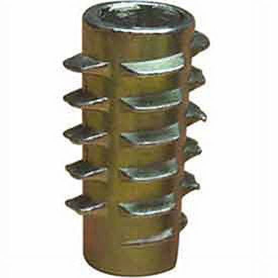 Hex Drive Threaded Insert, M8-1.25 Int Thrd Sz, 33/64 in L, 14.3 mm Dia ...