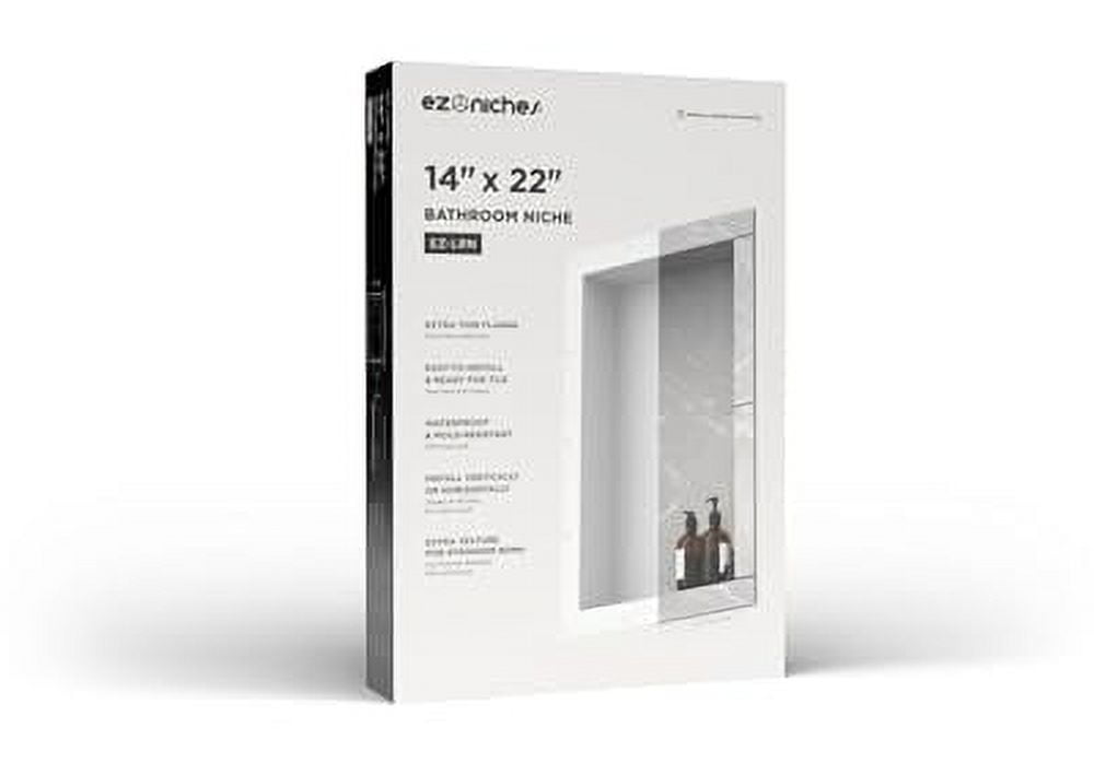 EZ-NICHES - USA - EZLRN - 14in X 22in - Made To Tile - Recessed Tile ...