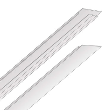 100 sq. ft. Brushed Aluminum Ceiling Grid Cover Kit - Walmart.com