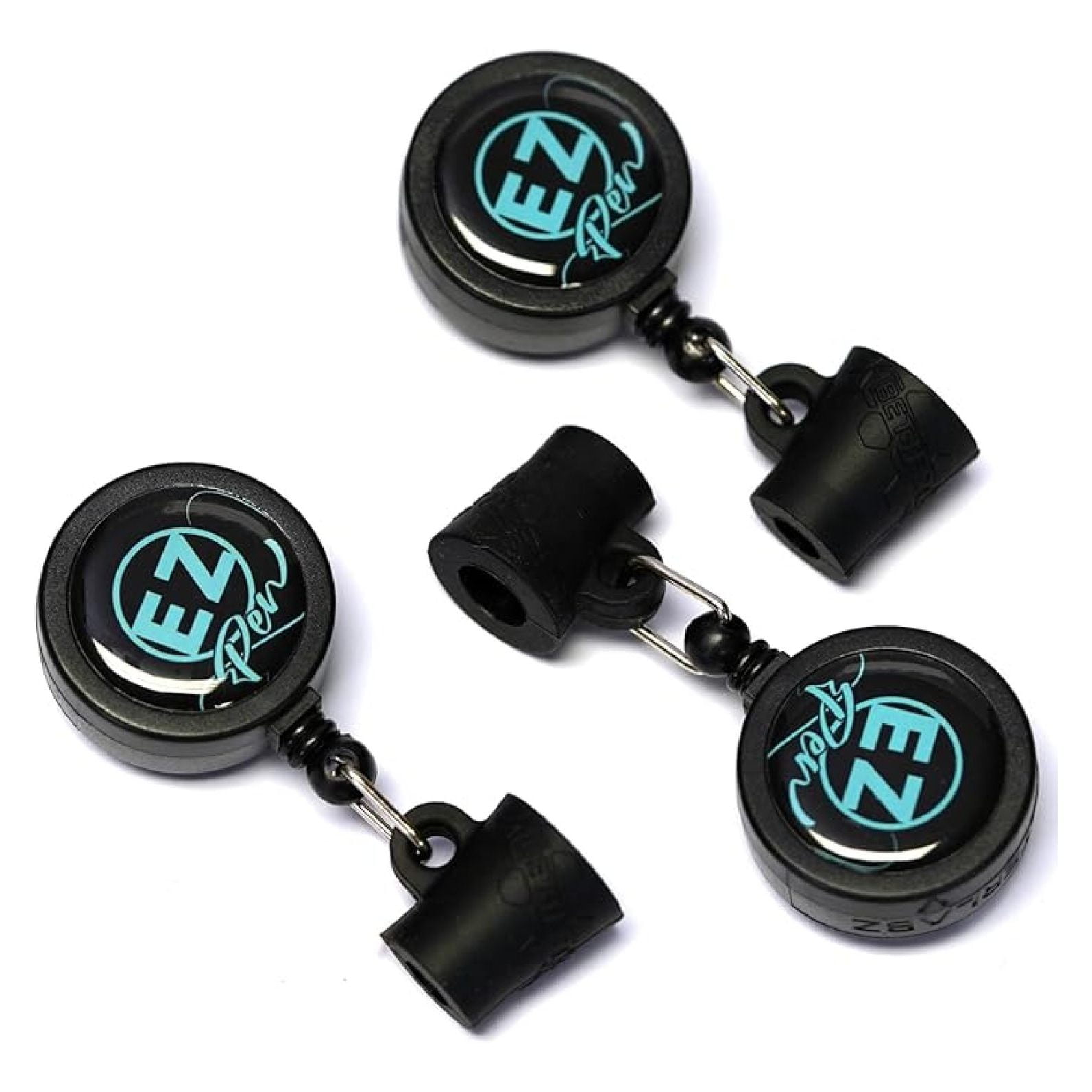 EZ Pen Retractable Pen Reel 3 Pack - for Nurses, Teachers & Contractors ...
