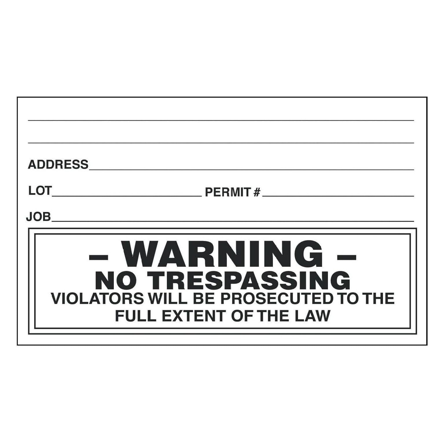 EZ Permit Box Decals (10) Count - Walmart.com