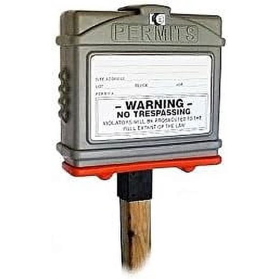 EZ Permit Box - Locking$$Office - Walmart.com
