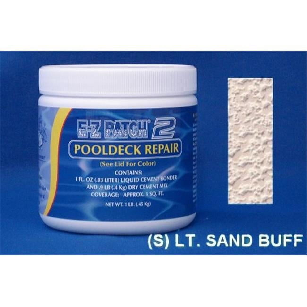 EZ Products 1 No. POOLDECK REPAIR - S LT. SAND BUFF EACH - Walmart.com