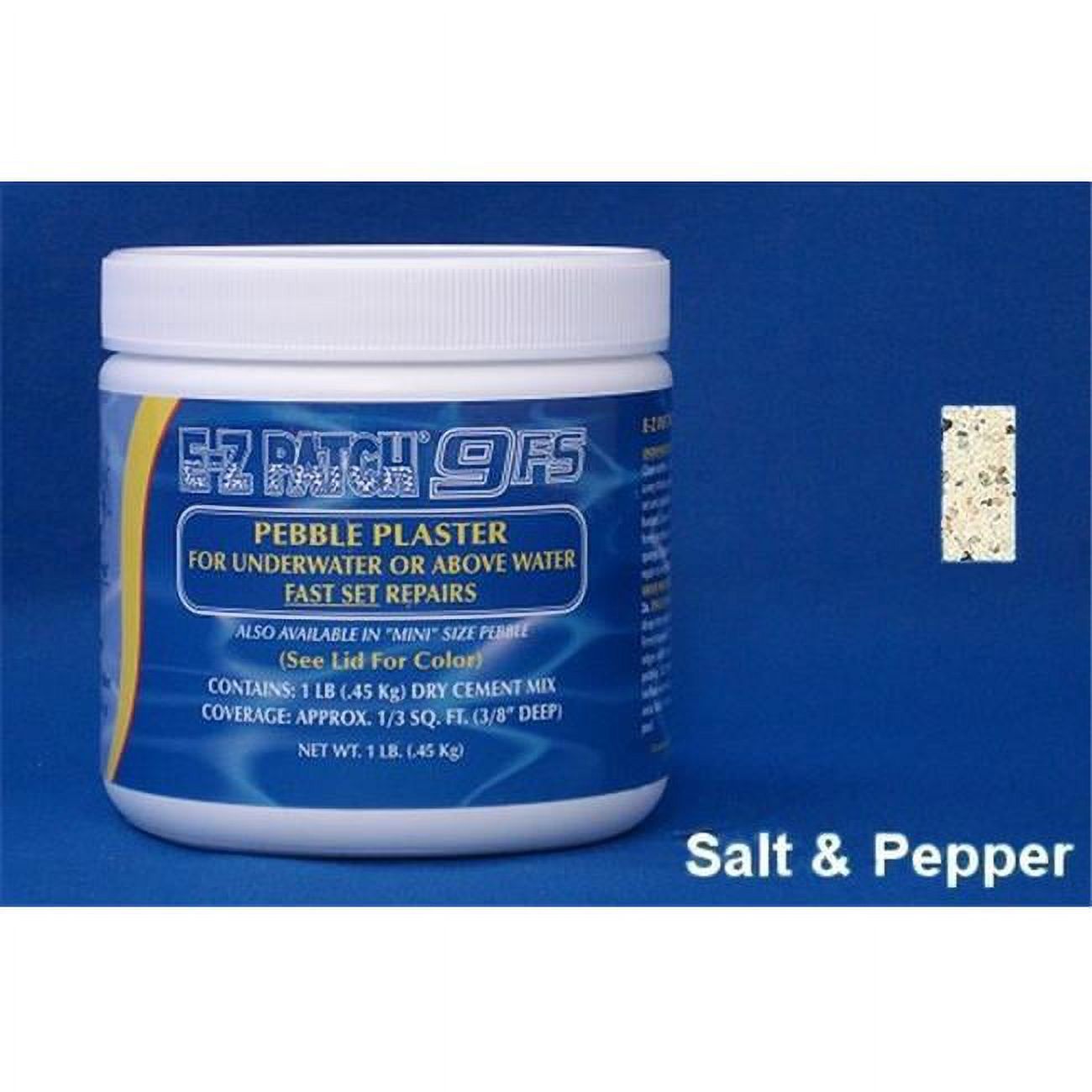 EZ Products 3 No. PEBBLE PLASTER FAST SET - SALT & PEPPER EACH ...
