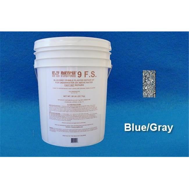 EZ Products EZP-489 50 No. PEBBLE PLASTER FAST SET - BLUE-GRAY 50 LB ...