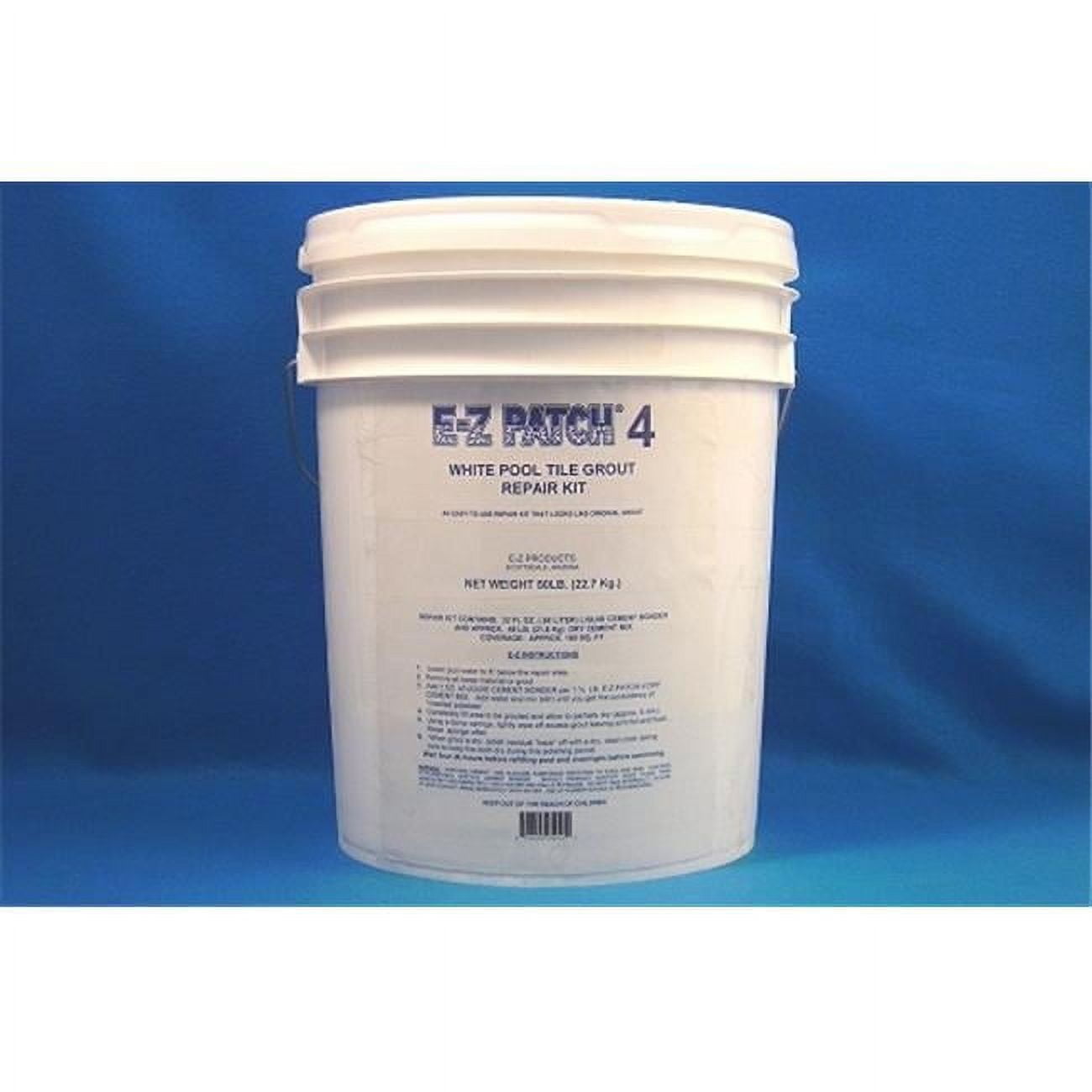 EZ Products 50 No. WHITE SANDED POOL TILE GROUT 50 LB EACH - Walmart.com