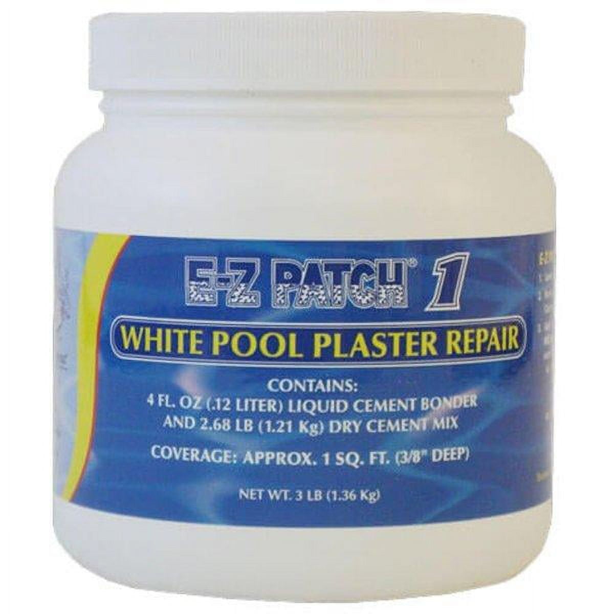 EZ Products E-Z Patch 1 White Pool Plaster Repair - 3 lb EZP-001 ...