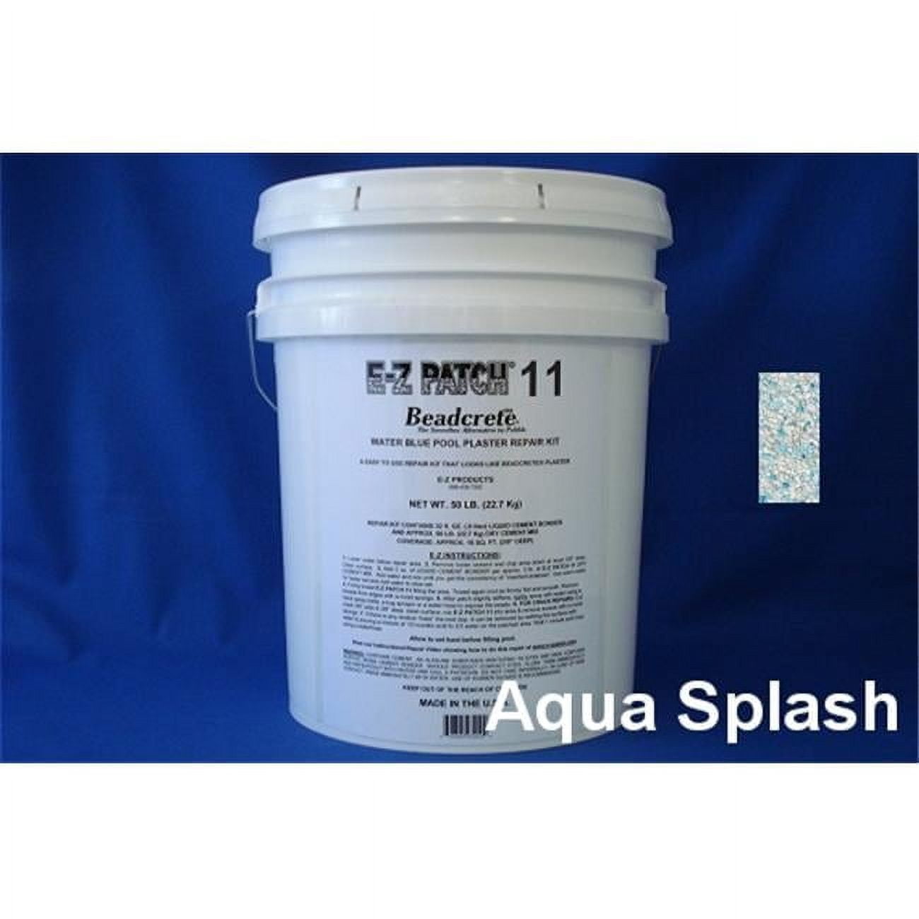 EZ Products EZP-661 50 No. BEADCRETE PLASTER - AQUA SPLASH 50 LB. EACH ...