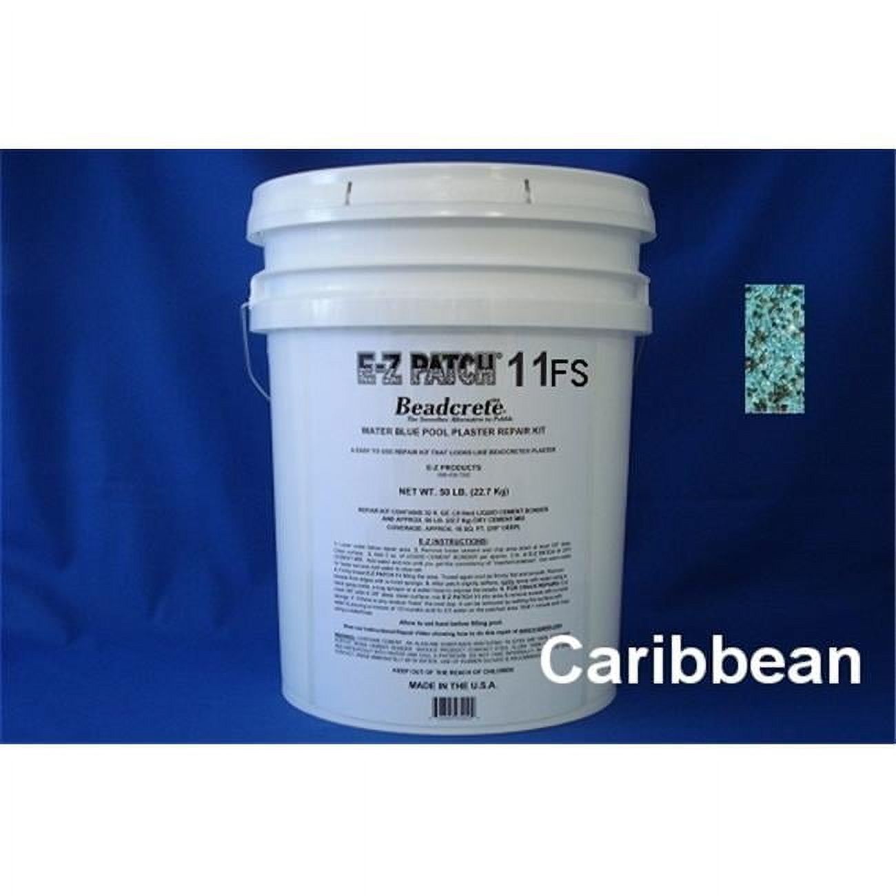 EZ Products EZP-743 50 No. BEADCRETE PLASTER FAST SET - CARIBBEAN 3 LB ...