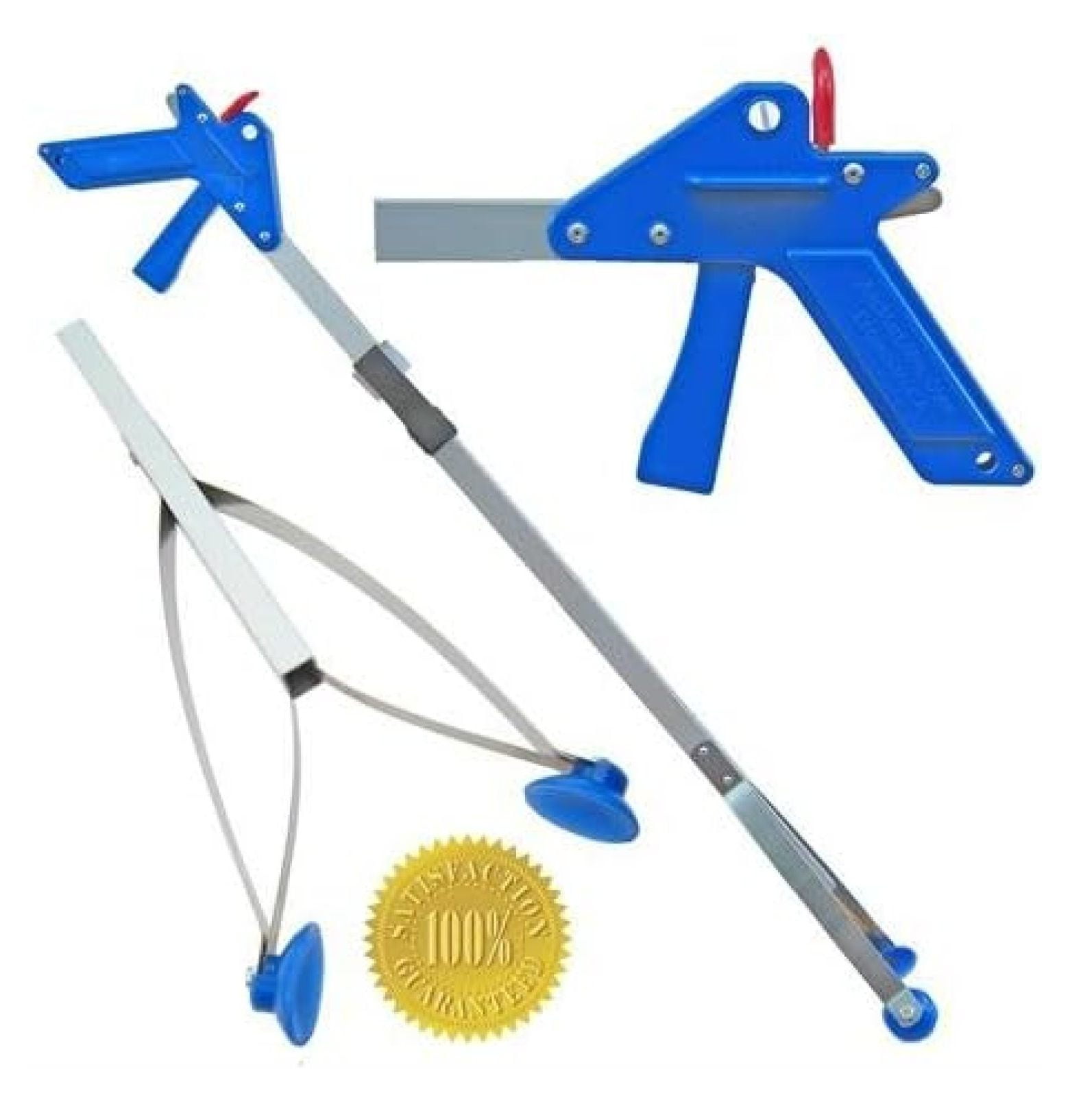 EZ Reacher Deluxe - 42" Grabber Reacher Tool, 5lb Capacity - Walmart ...