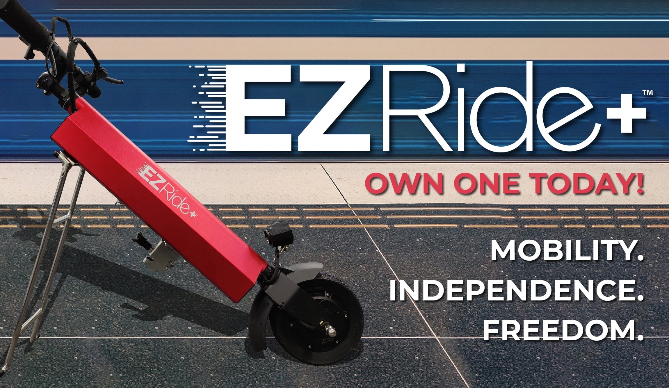 EZ Ride+ Wheelchair Power Assist Attachment – Electric Handcycle Motor ...