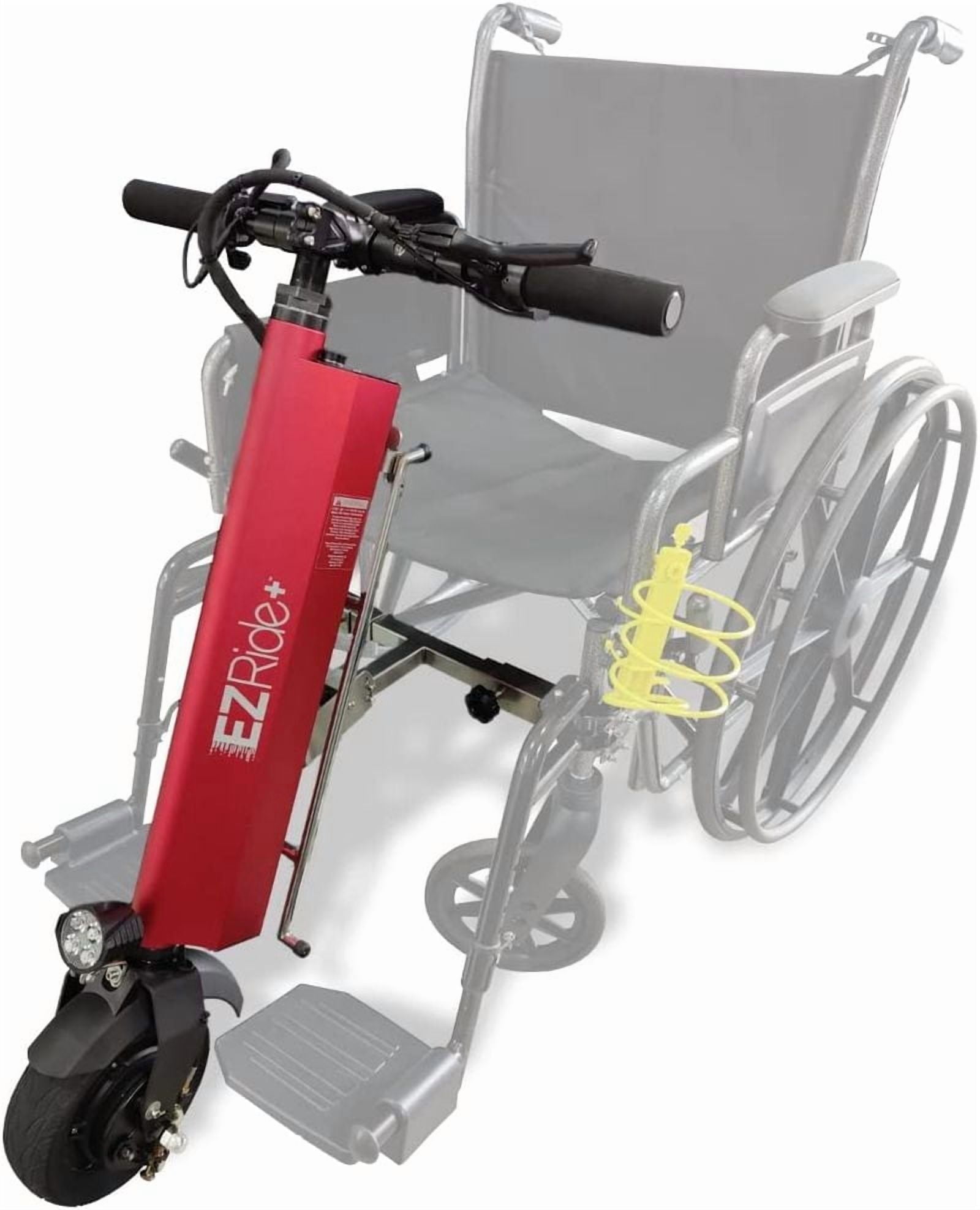 EZ Ride+ Wheelchair Power Assist Attachment – Electric Handcycle Motor ...
