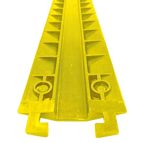 EZ Runner PVC Small Drop Over Cable Ramp - Yellow - Walmart.com