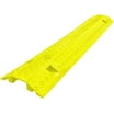 ATLAS Cable Protector Ramp - 3 Channels - 38” Long Black - Rubber ...