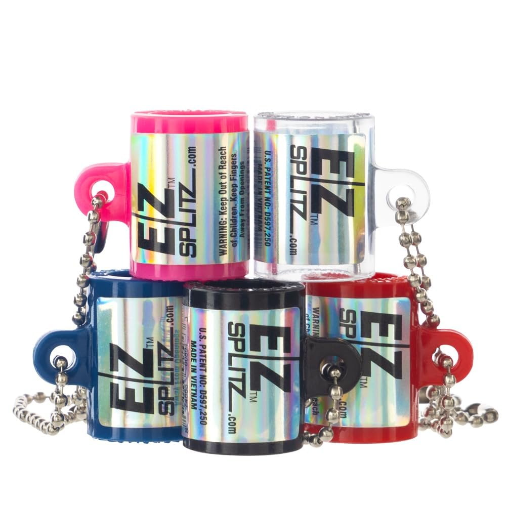 EZ SPLITZ Cigarillo Splitters - Small, Portable with Keychain, Makes a ...