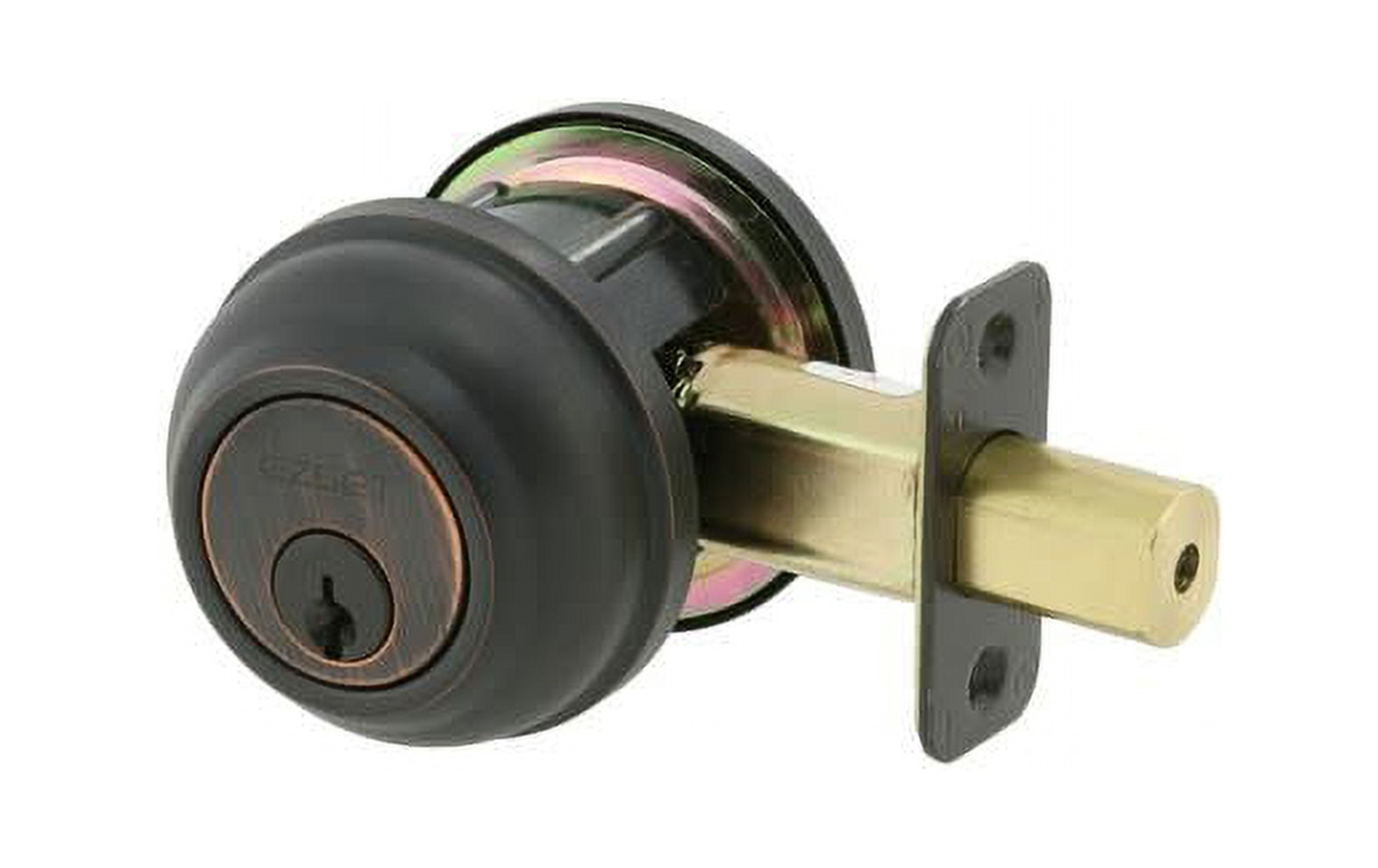 EZ-Set BP200-LU Tuscany Bronze Deadbolt EZ-Set BP2 - Walmart.com