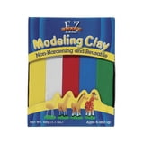 EZ Shape Non-Hardening Non-Toxic Reusable Wax-Based Modeling Clay, 1.1 ...