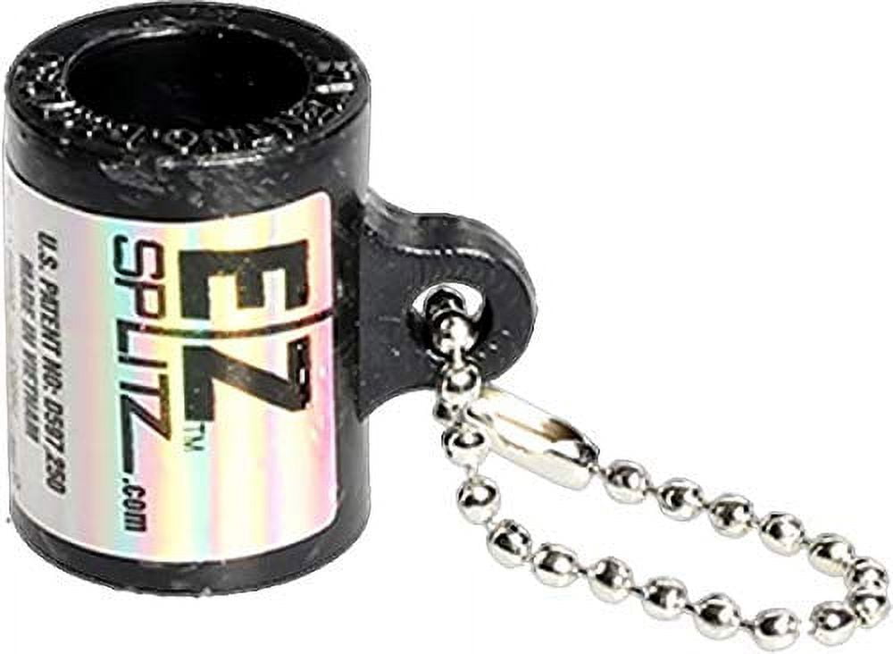 EZ Splitz Cigar Splitter, Black, Perfect Split Every Time, Small and ...