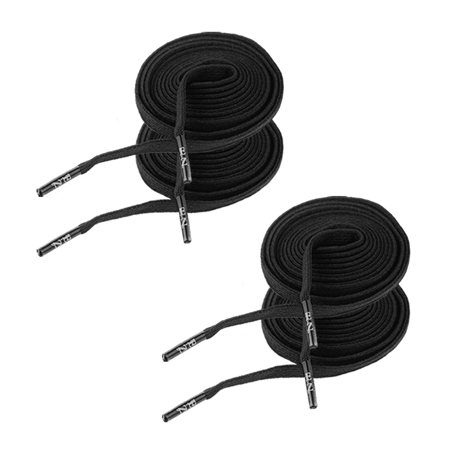 EZ Stretch slip on shoe laces pair, Elastic flat stretchy shoe laces ...