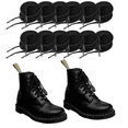 EZ Stretch slip on shoe laces pair, Elastic flat stretchy shoe laces ...