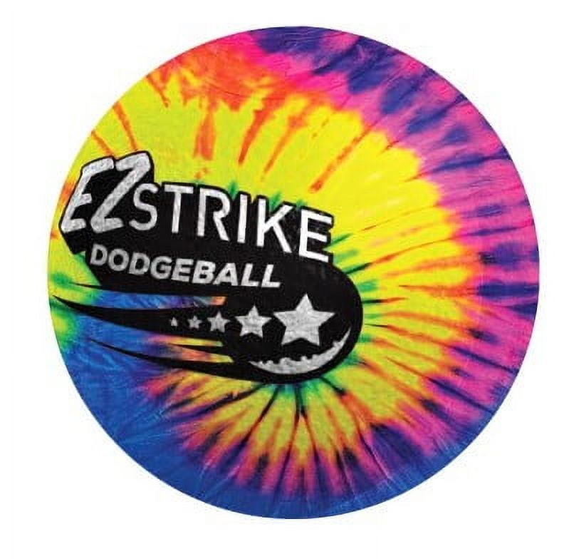 EZ Strike 6" Rainbow Dodgeball, Multi-Color Soft Ball for Kids, Teens ...