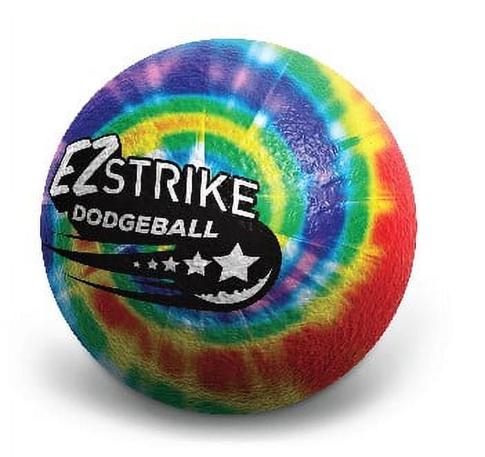 EZ Strike 6 Inch Playground Dodgeball Rainbow Multi-Color Soft ...