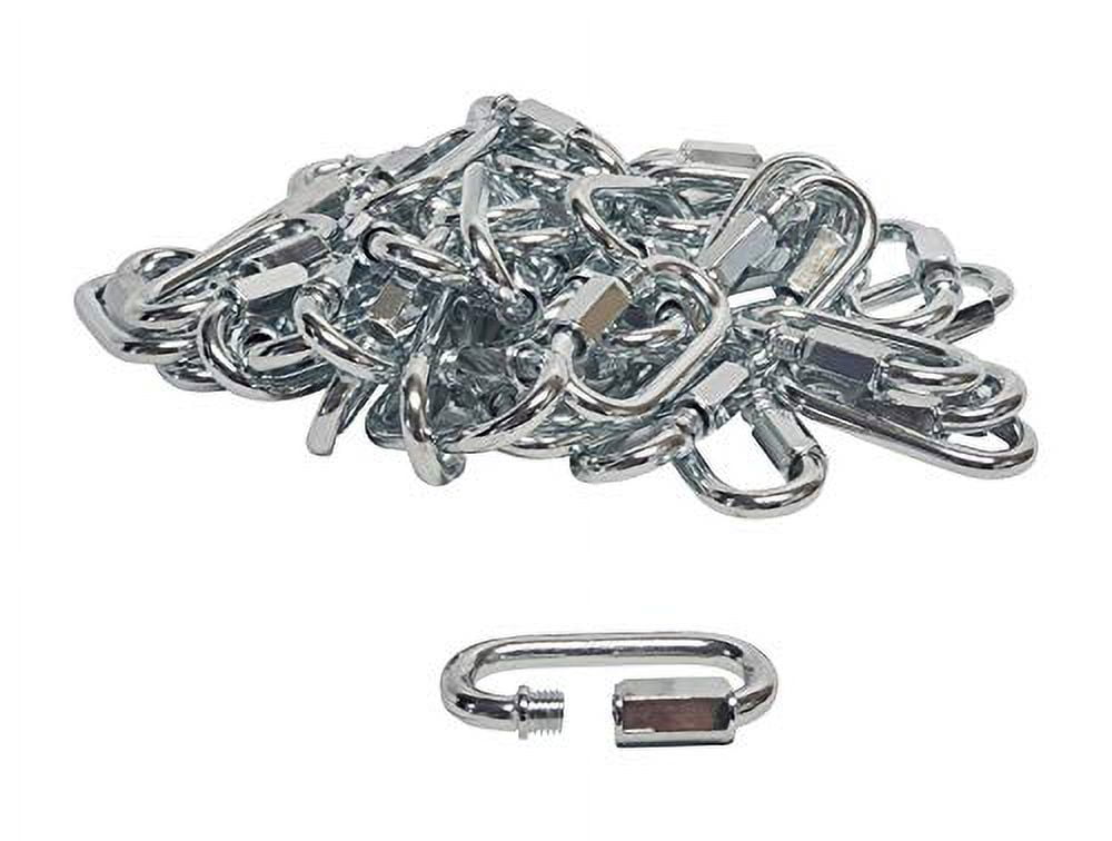 EZ Travel Threaded Quick Link Connect Locking SAE 9/32" Chain Link Clip ...