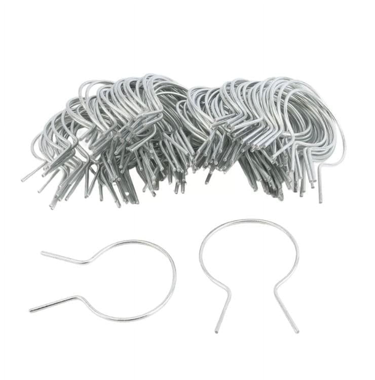 EZ Twist 3" (2 7/8" OD) Preformed 9 Gauge Galvanized Steel Fence Ties ...