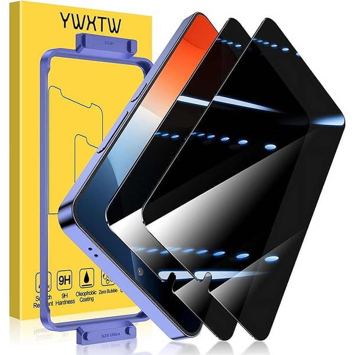 EZ Unlock for Samsung Galaxy S25 Ultra Privacy Screen Protector, [0.01S ...