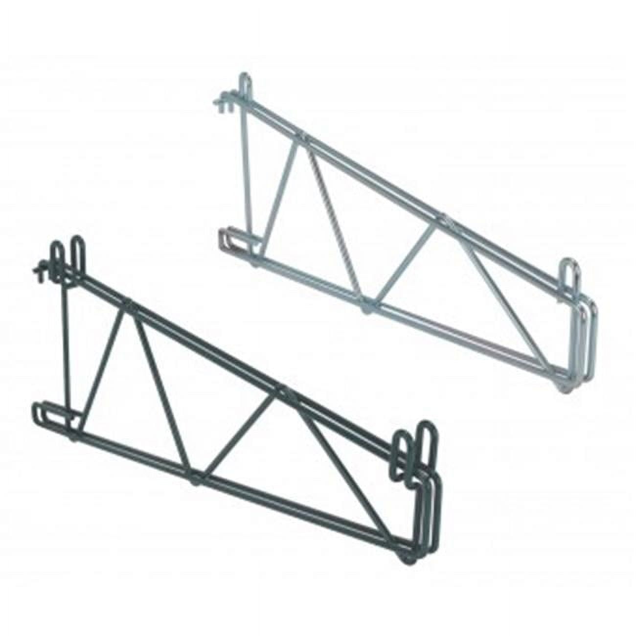 EZ Wall; Shelf Mount - Single 24 in. GN - Green Epoxy - Walmart.com
